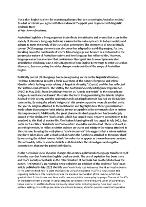 VCE English Language Quotes Units 3&4 - ENGLISH LANGUAGE QUOTES ...