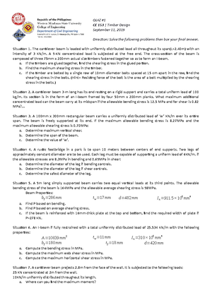Timber - Lecture notes 1 - AS1 (Structural Design of Timber ...