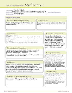 Finasteride - ACTIVE LEARNING TEMPLATES TherapeuTic procedure A ...