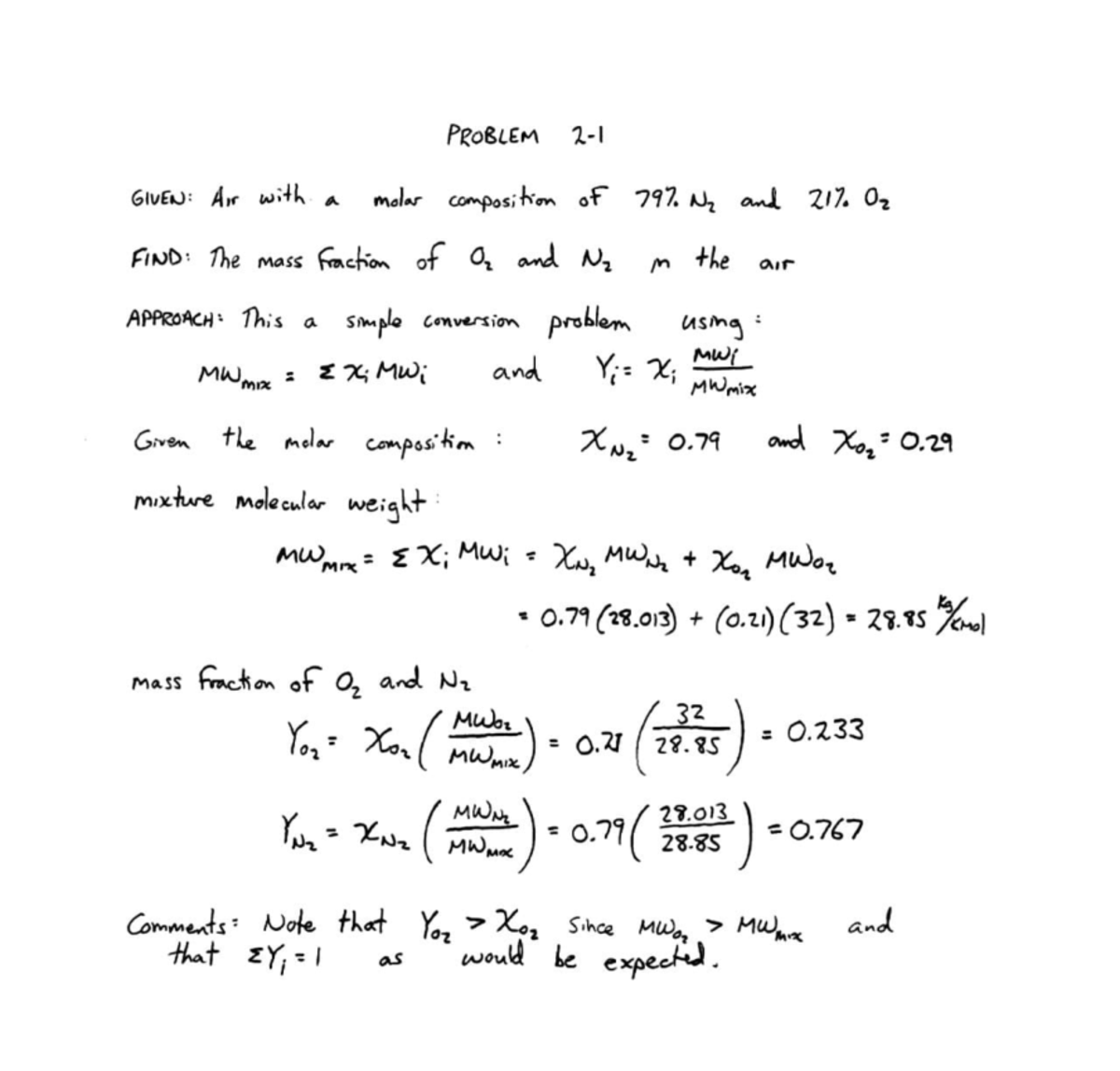 Solutions Manual CH-2 - combustion solved problems - GlvfoJ , A,r w;t~ ,. .,./.,. - Studocu