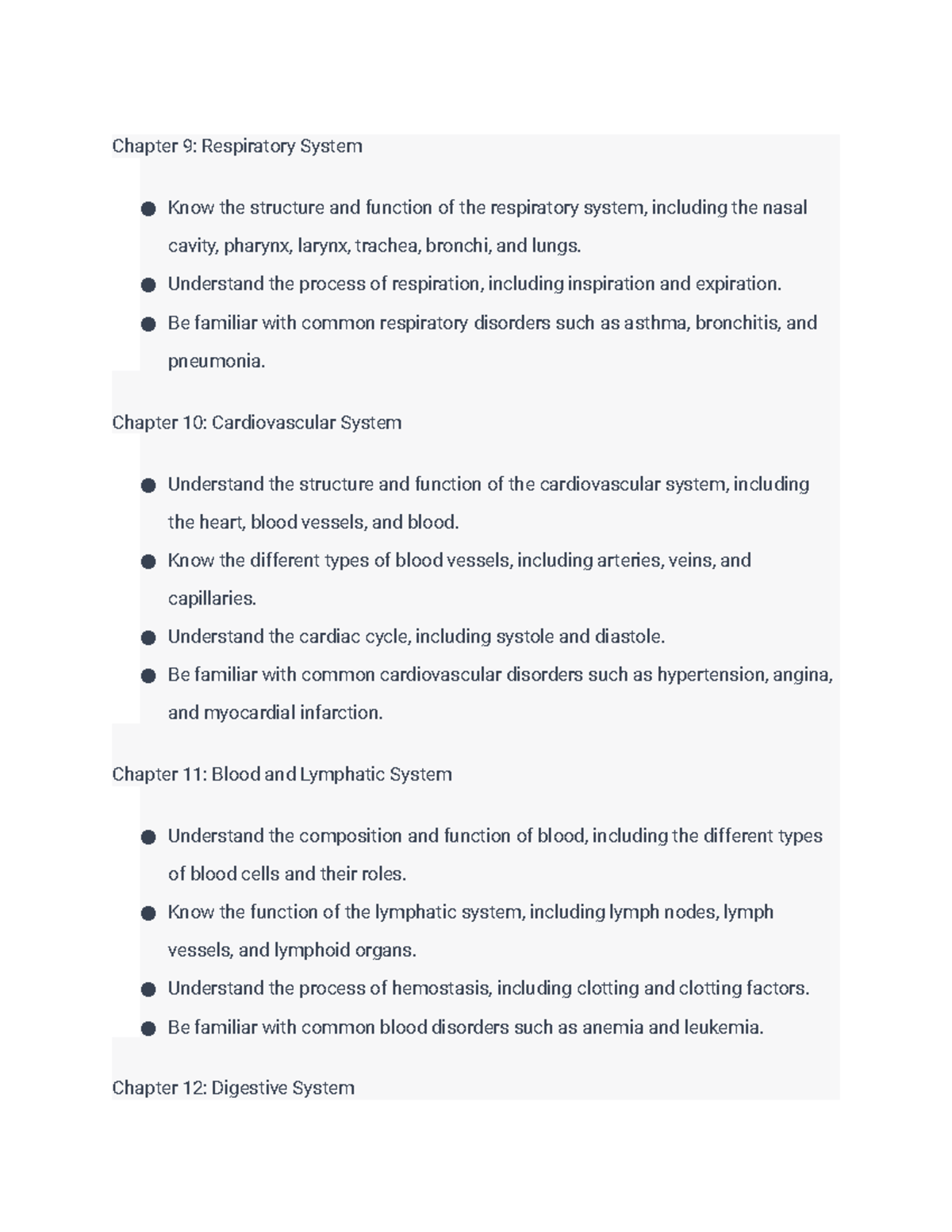 Medical Terminology - Chapter 9: Respiratory System Know the structure ...