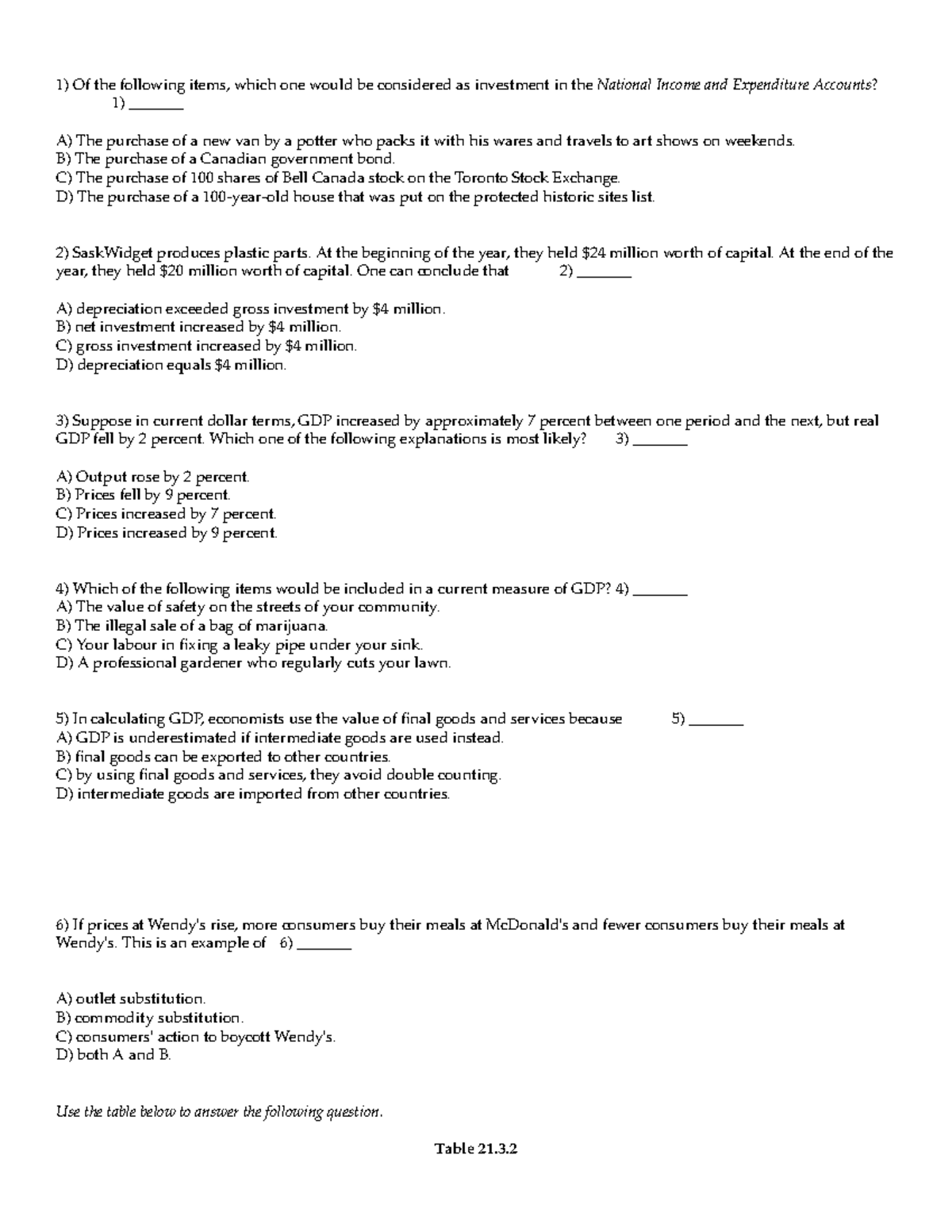 Exam 23 april 2015, questions and answers - Midterm - Of the following ...