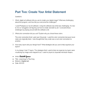 [Solved] Complete this chart about the 3rd section of the story Inside ...