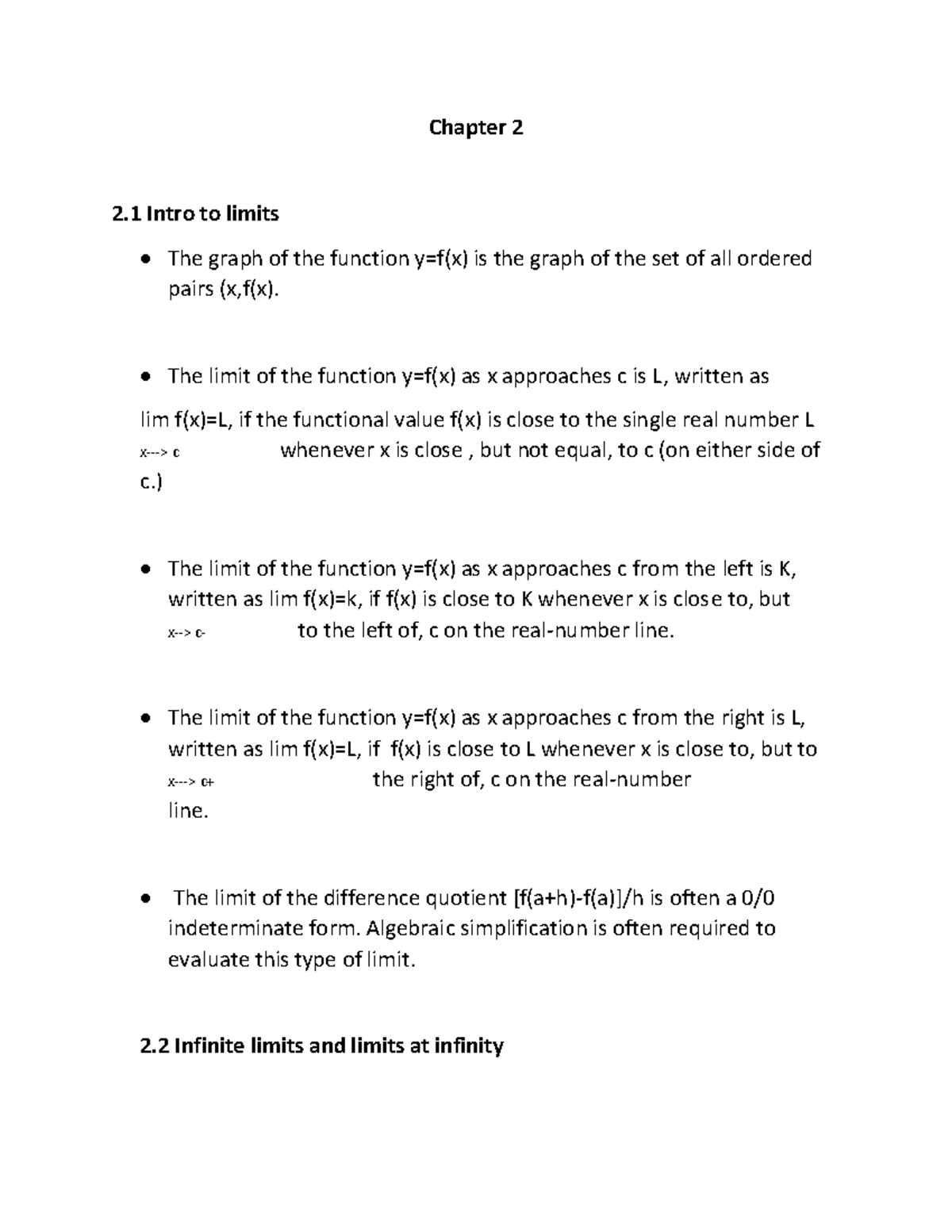 Document 6 Lecture Notes Chapter 2 Notes Warning Tt Undefined Function 32 Warning Tt