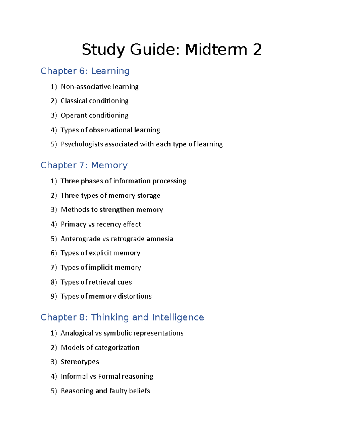 Study Guide Midterm 2 - Types of sexualities Affirmative consent - Studocu
