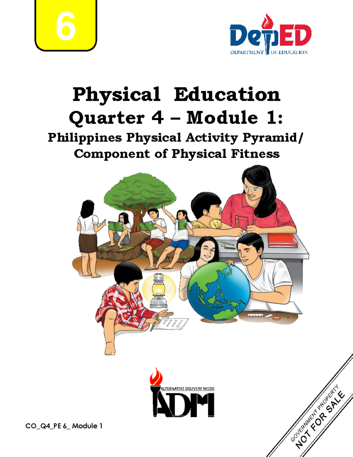 PE6-Q4-M1-Philippines Physical Activity Pyramid Component of Physical ...