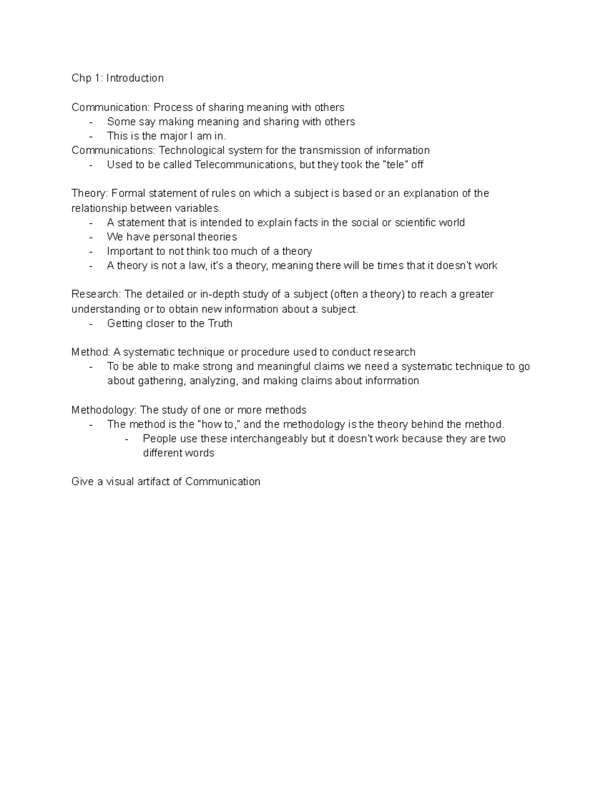 08 29 2019 - Dr. Elizabeth Richard. Easy Class, these are the notes ...