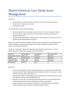 Case study 2017 - assignment - Coursework - Asset Management 2016/17 ...