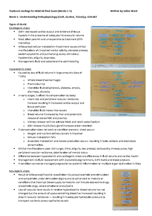 Nsb 236 exam materials - exam note - Cancer Characteristics and ...