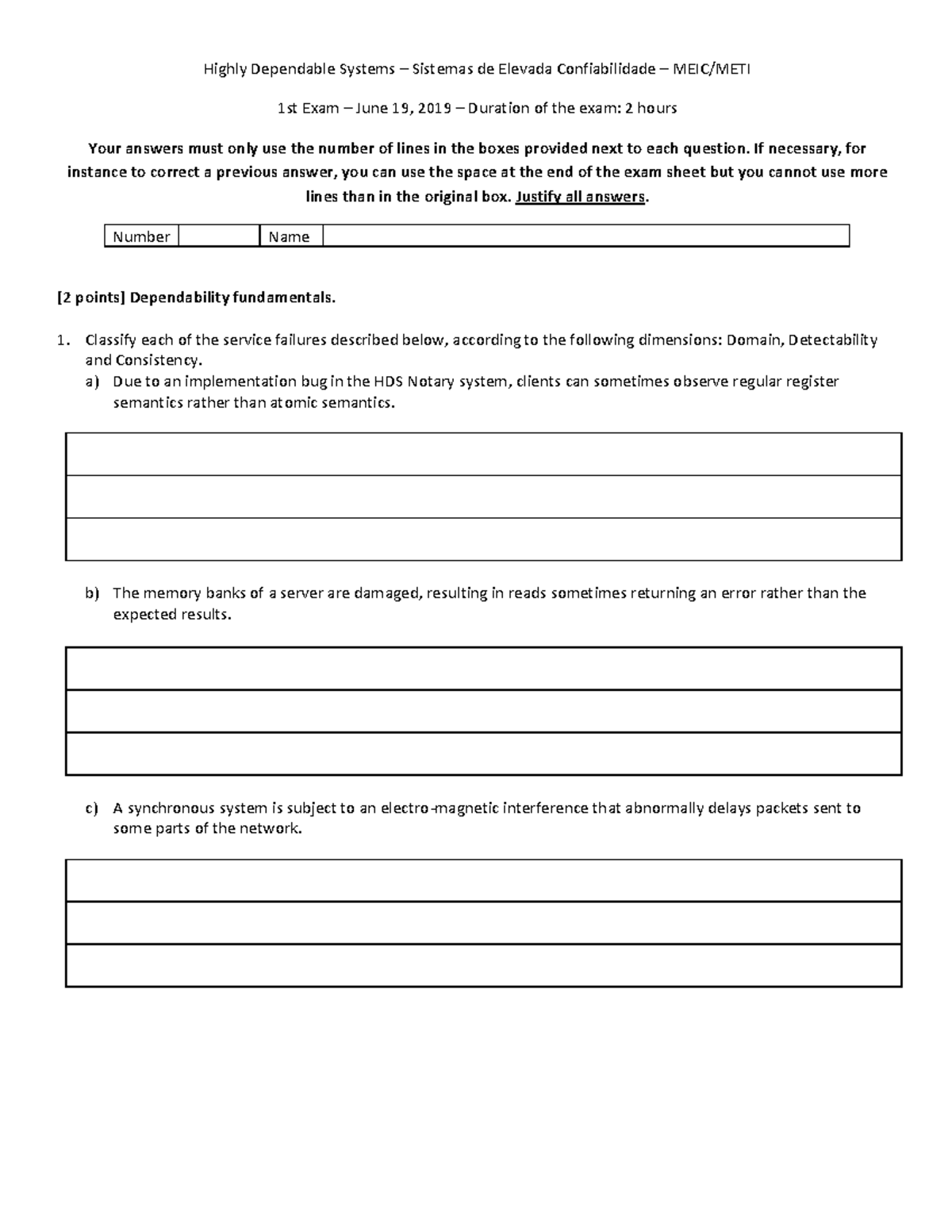 First Exam - SEC - Warning: TT: undefined function: 32 Highly ...