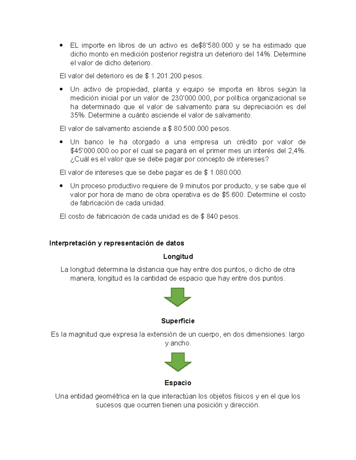 Contabilidad parte guia 5 - EL importe en libros de un activo es de$8 ...