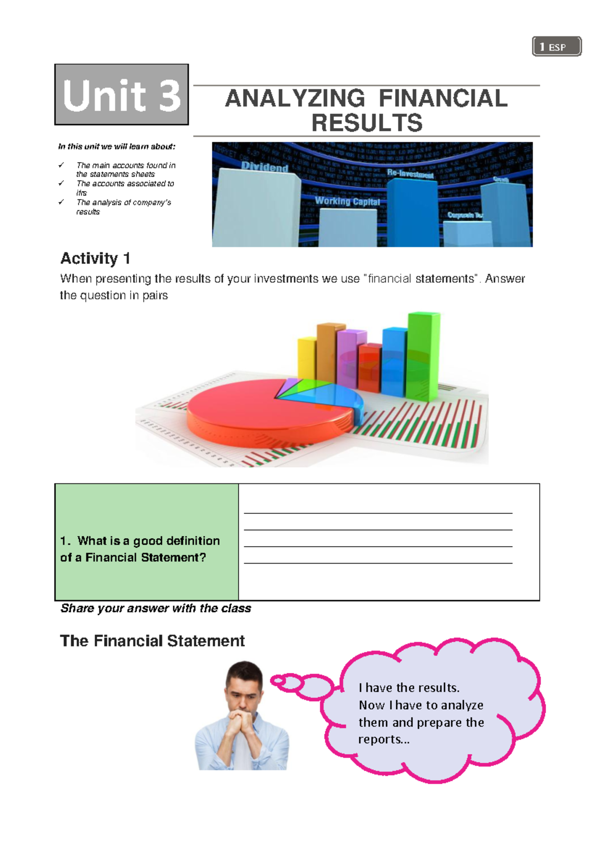 UNIT3 Booklet - GUIA INGLES FINANCIERO UNIDAD 3 - ####### 333183 ...