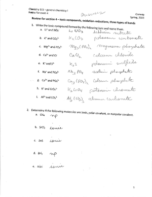 Answers to intro to acids, bases, ph, titrations - CHEMT-111 - Studocu