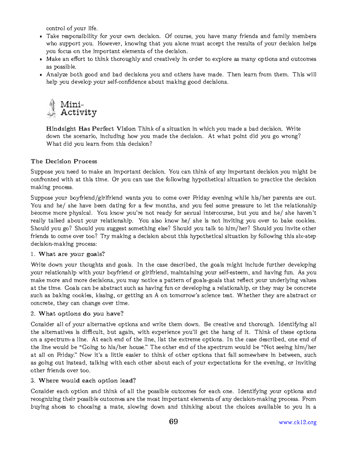 Human biology reproduction | 18 - control of your life. Take ...