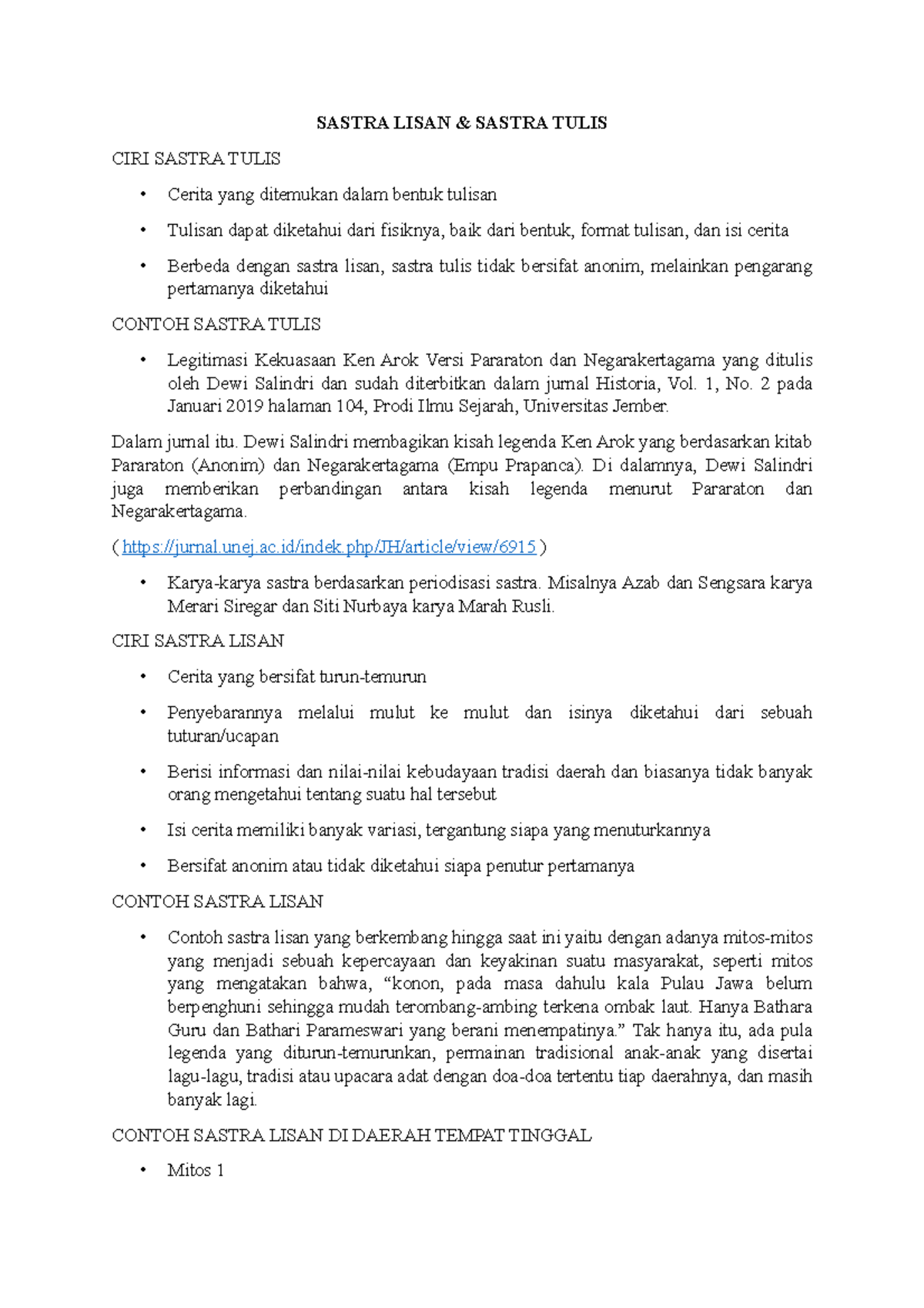 Sastra tulis dan sastra lisan - SASTRA LISAN & SASTRA TULIS CIRI SASTRA ... Sastra tulis dan sastra lisan - SASTRA LISAN & SASTRA TULIS CIRI SASTRA ...