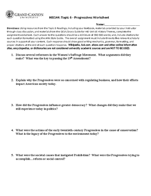 HIS-144-T-5.America after WWII r1 - Name: ______________________ HIS144 ...