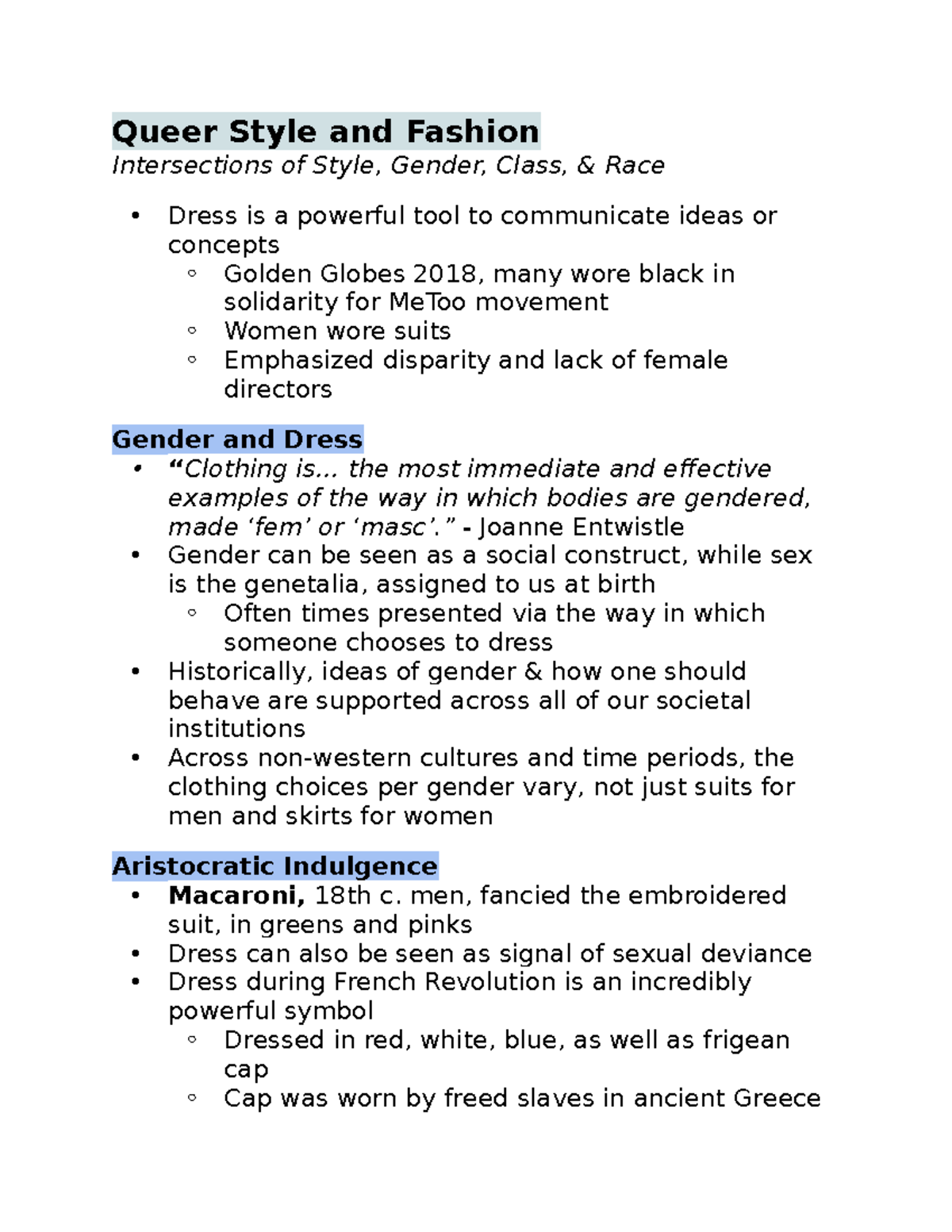 Queer Style and Fashion - Queer Style and Fashion Intersections of ...