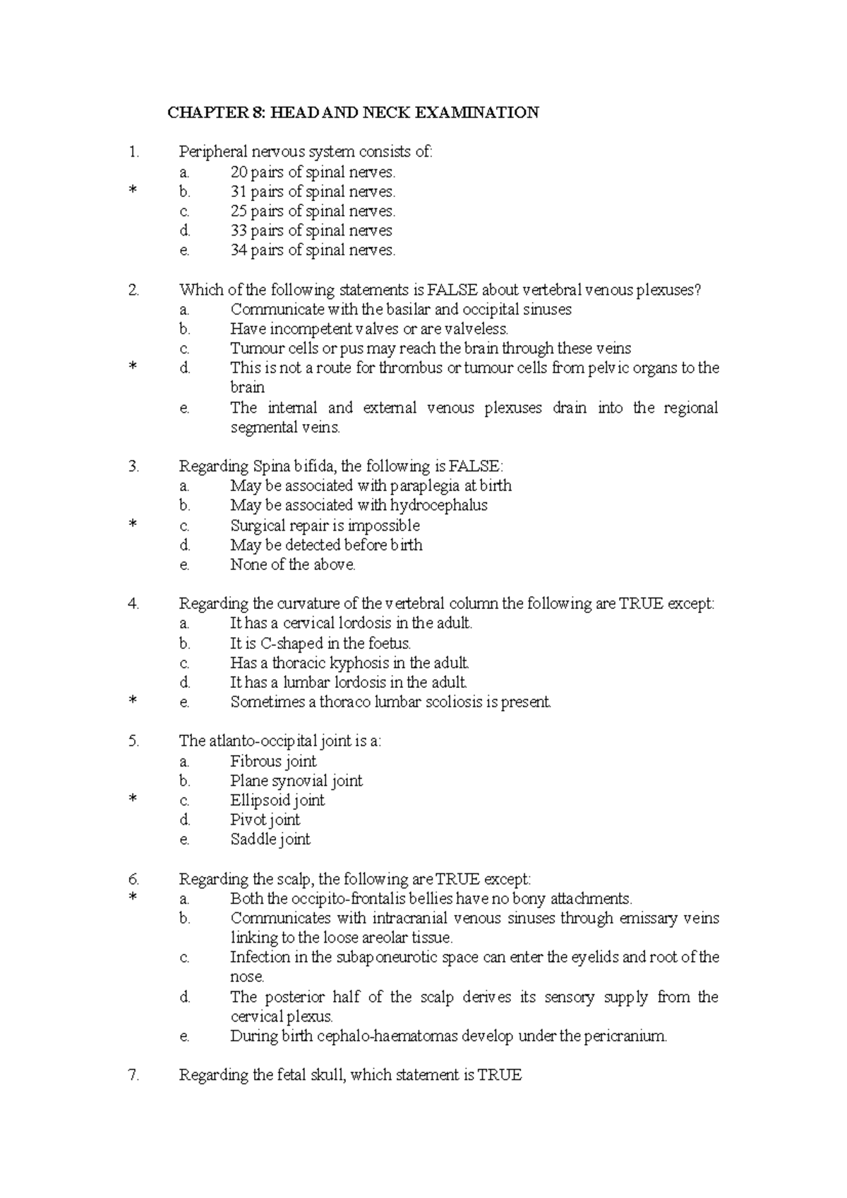 Teach Yourself HEAD AND NECK - CHAPTER 8: HEAD AND NECK EXAMINATION ...