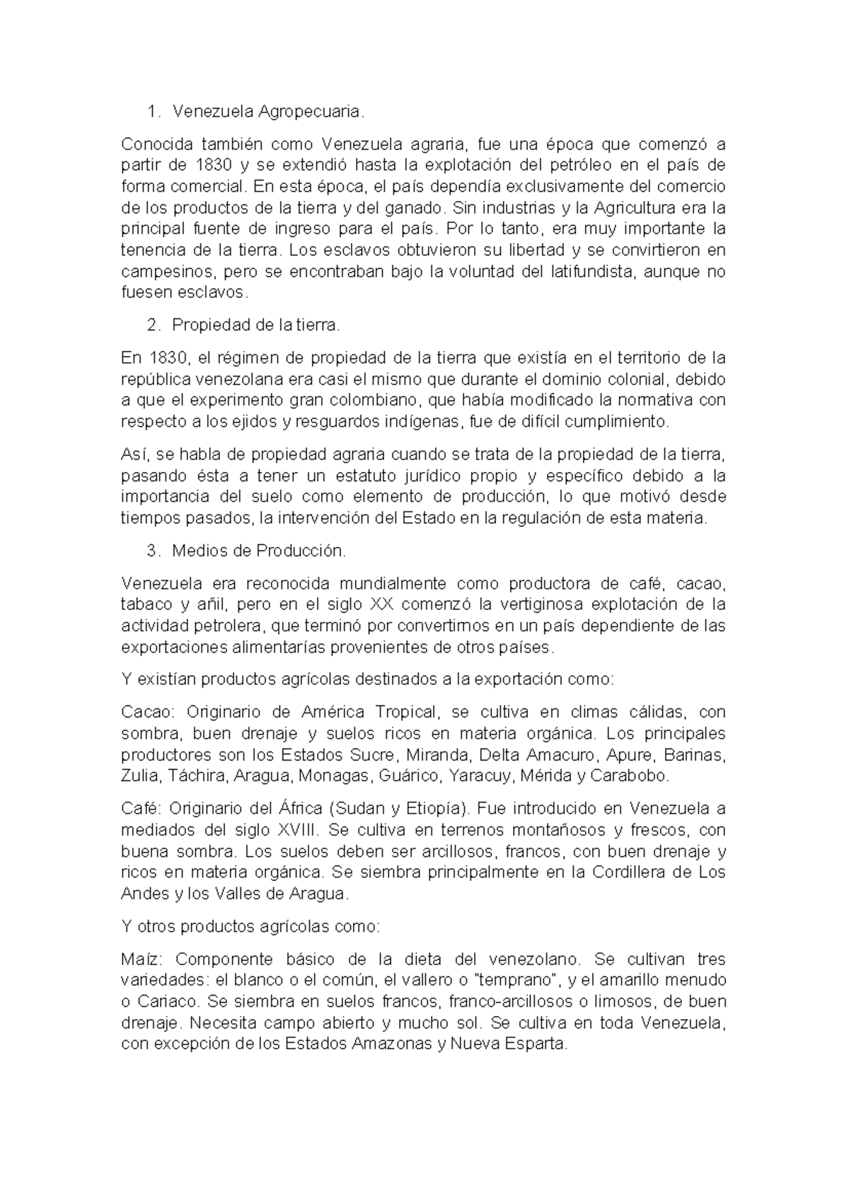 Venezuela Agropecuaria - Conocida también como Venezuela agraria, fue ...