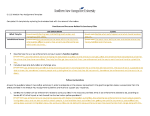 CJ 112 Project One Template 5-2 - Becoming a U. Citizen How the ...