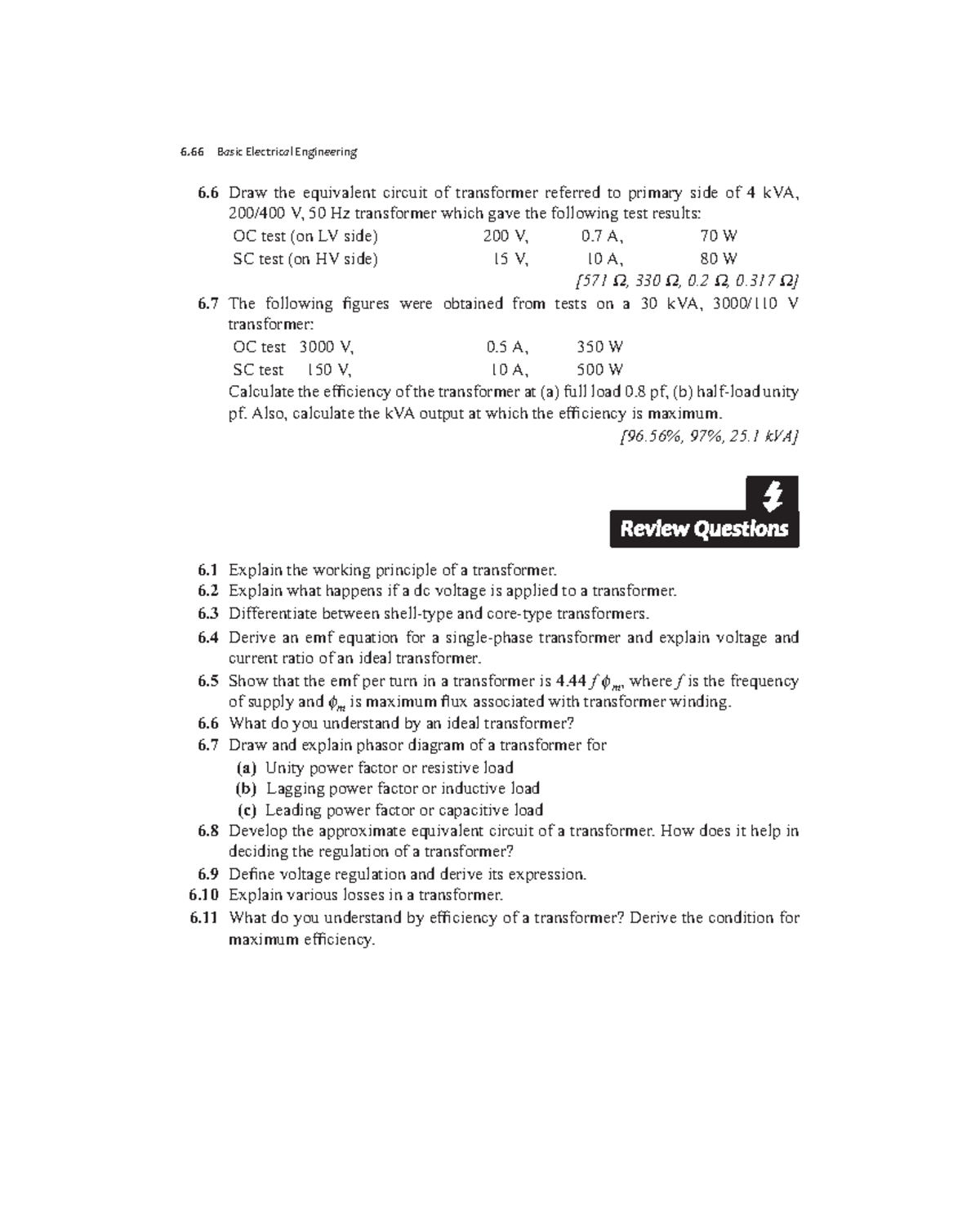 Basic Electrical Engineering Notes - E - Studocu