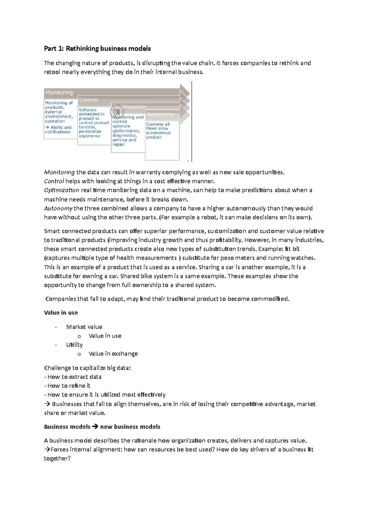 Lecture 9 - Data driven business models - Part 1: Rethinking business ...