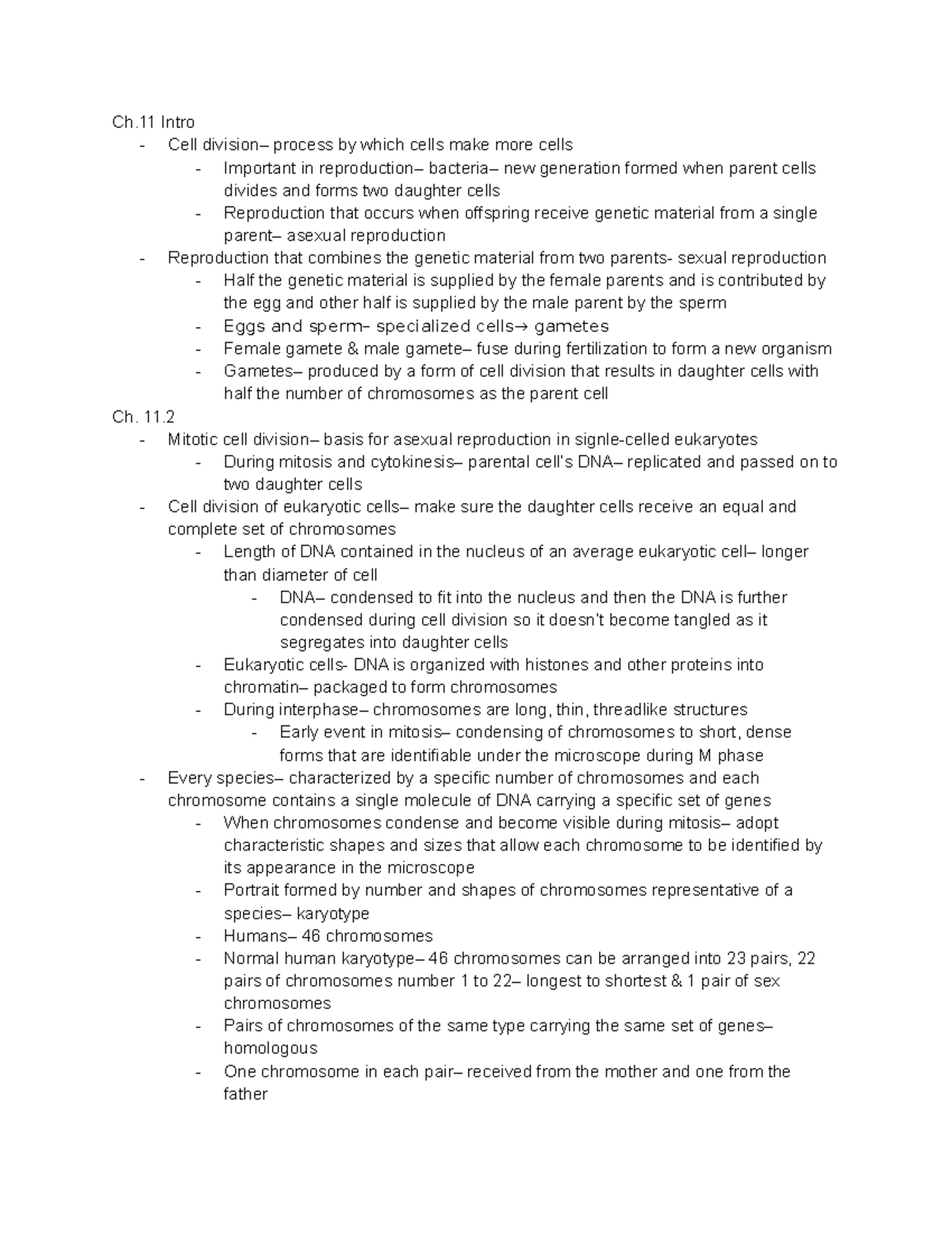 CM 9 Prep Notes Ch Ch Intro Cell Division Process By Which Cells cm-9-prep-notes-ch-ch-intro-cell-division-process-by-which-cells