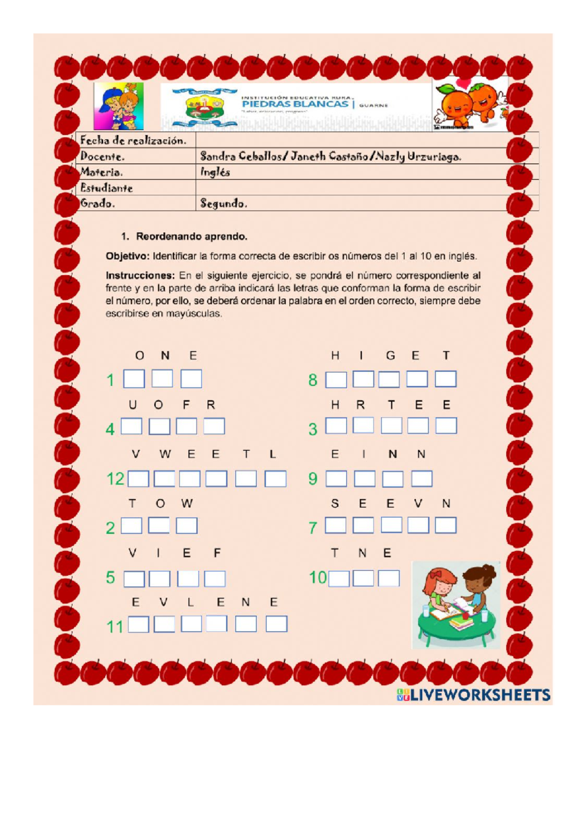 Document - ingles - Inglés Elemental - Studocu