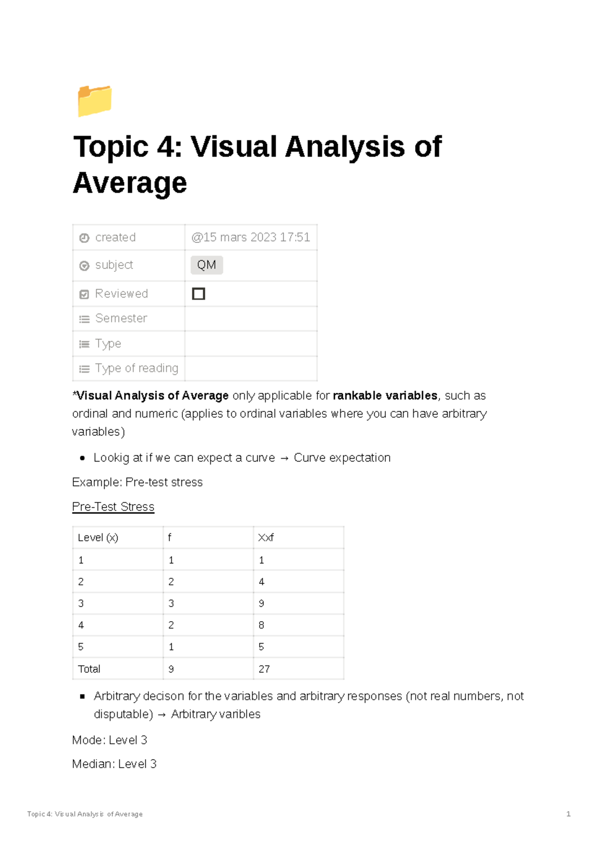 Visual analysis of the average - 📁 Topic 4: Visual Analysis of Average ...