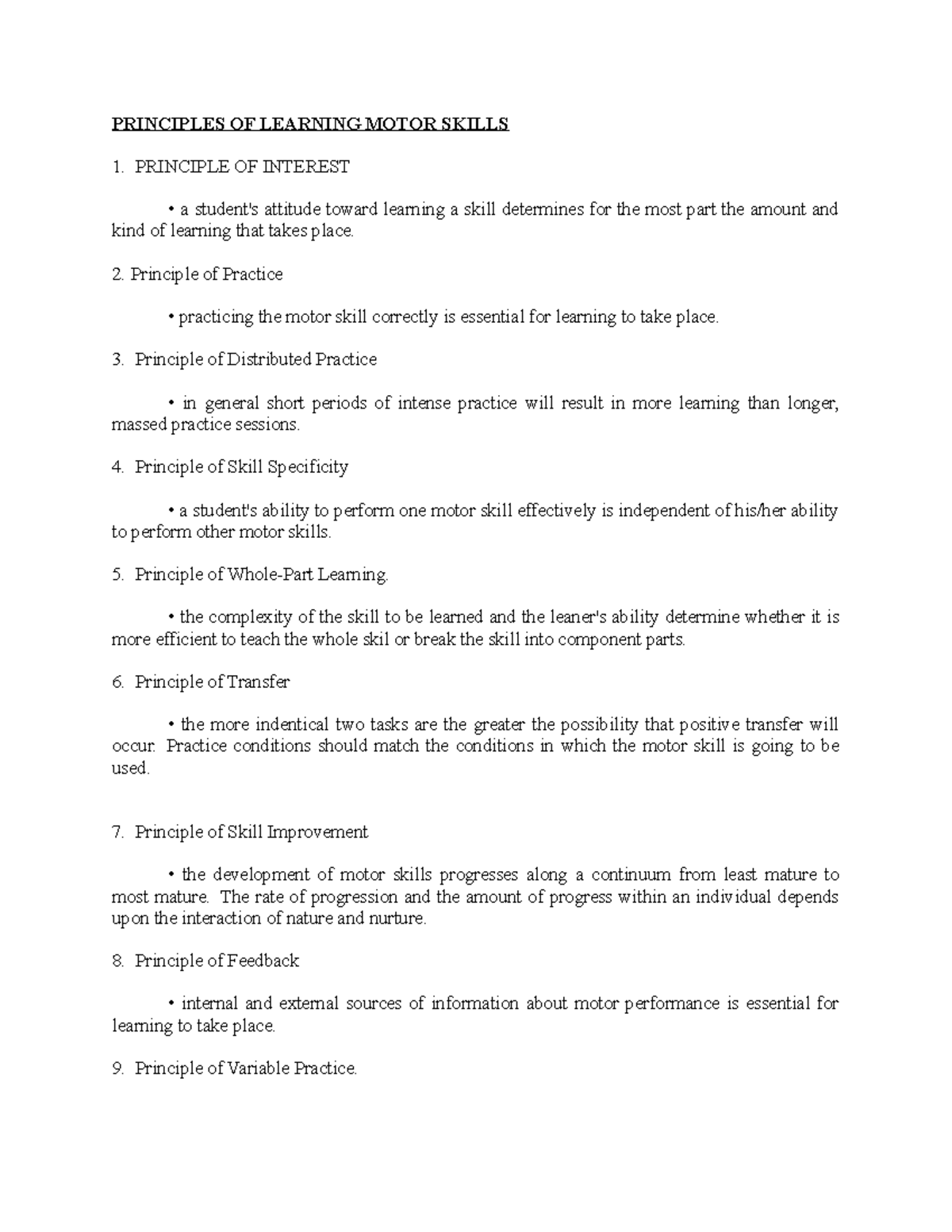 Principles-OF- Learning- Motor- Skills-add - PRINCIPLES OF LEARNING ...
