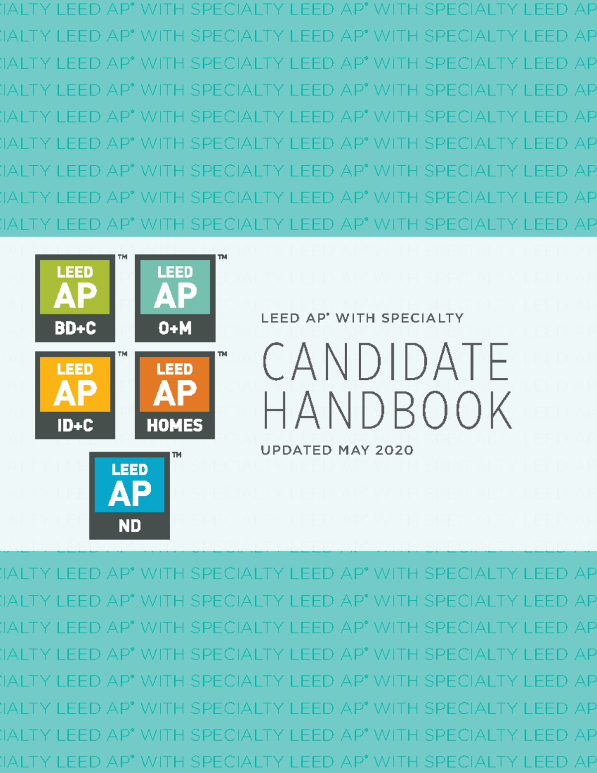 LEED AP handbook 2020 - Hand book for Accredited Professional ...