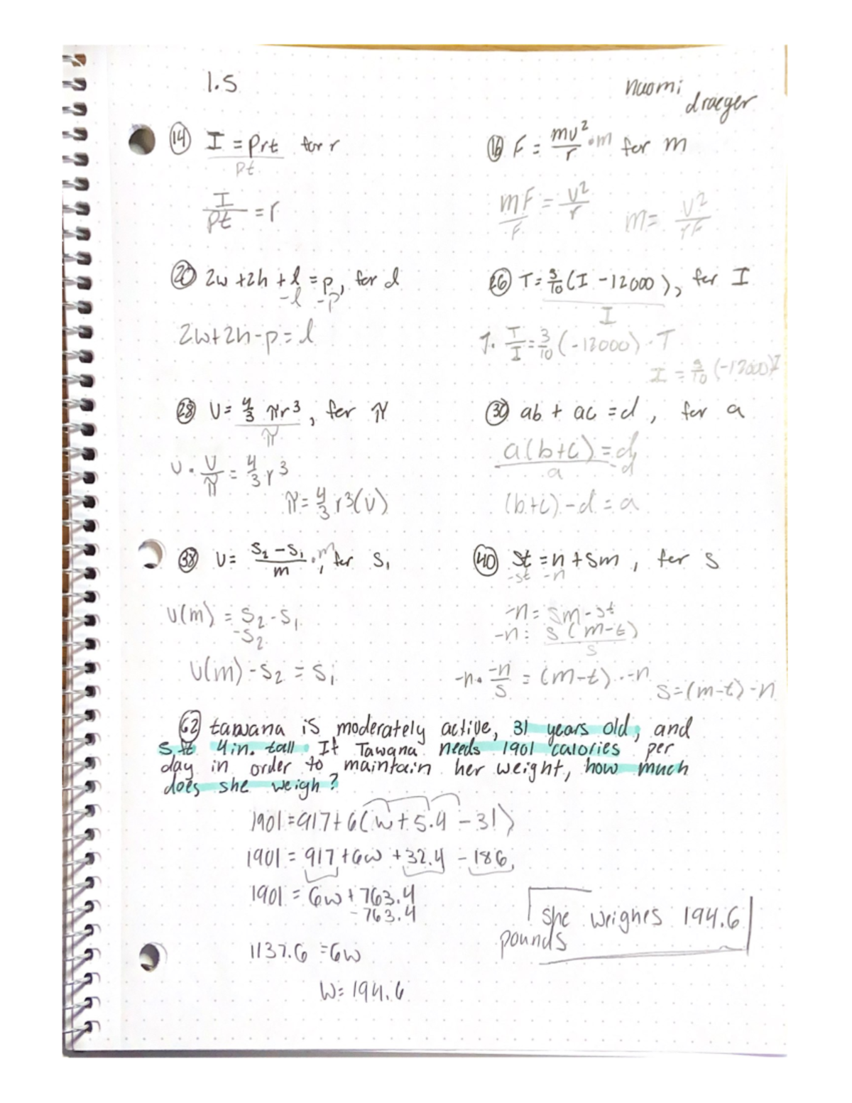 section 1.5 math 15 - MATH 15 - Studocu