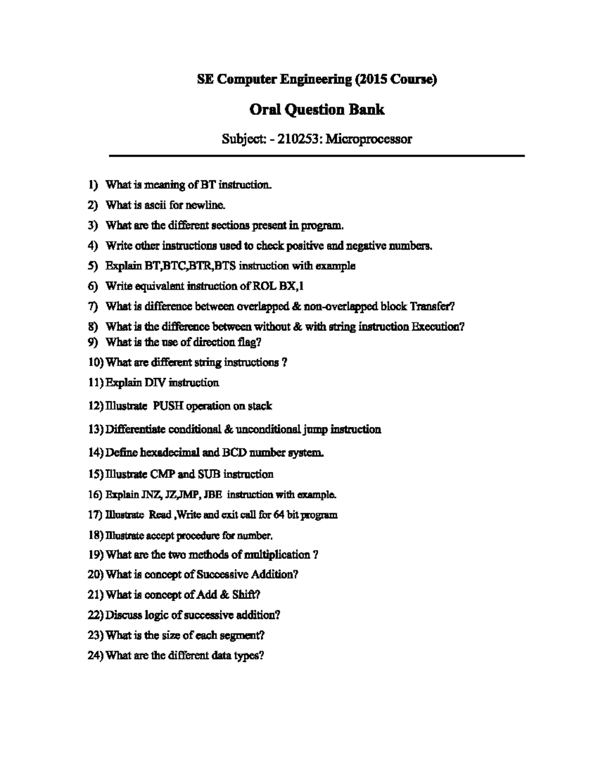 Micro oral - SE Computer Engineering (2015 Course) Oral Question Bank ...