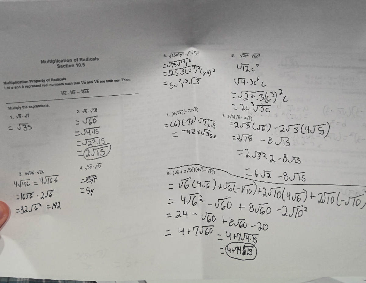 Mth4 - math notes - MTH 100 - Studocu