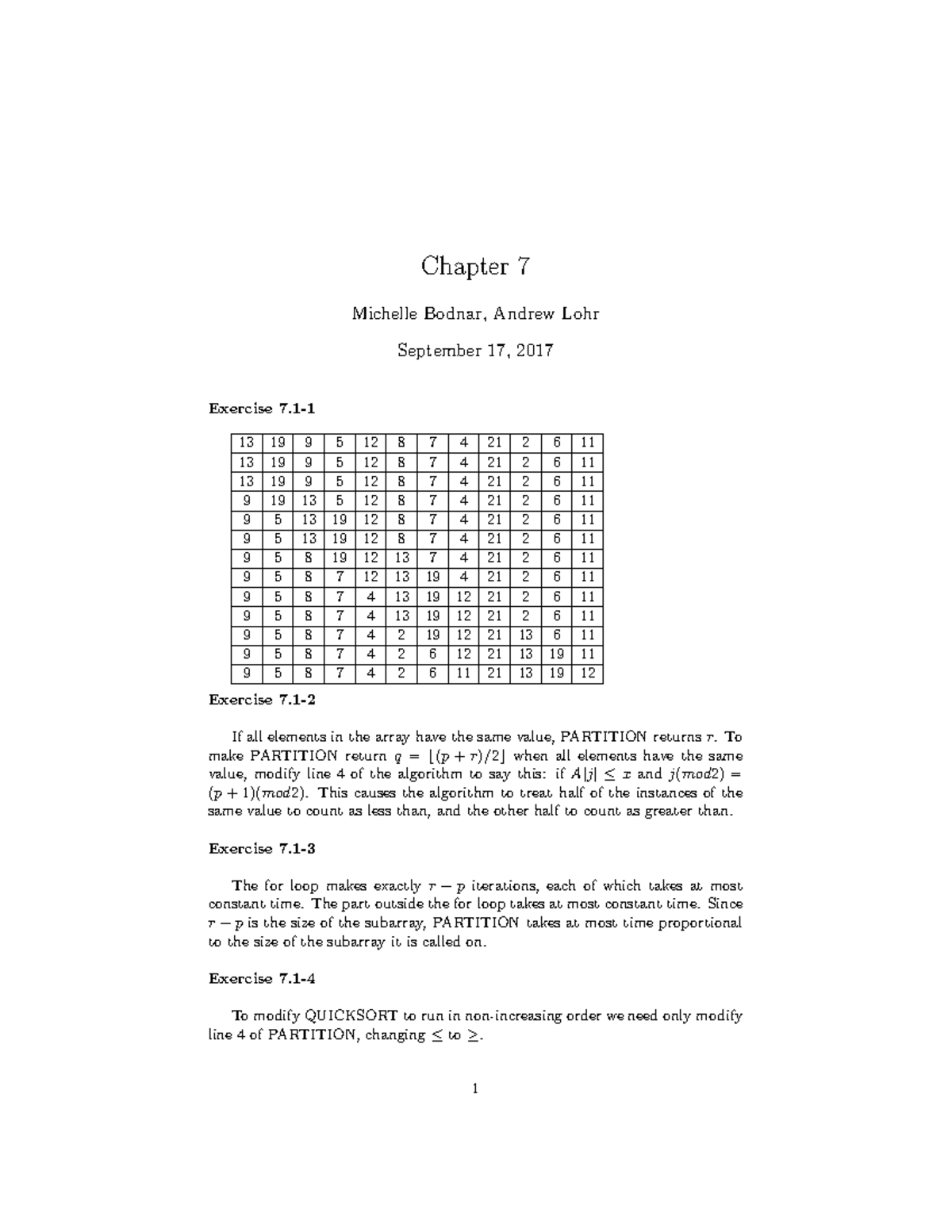 Ch7 - Answers for the chapter 7 - Chapter 7 Michelle Bodnar, Andrew Lohr September 17, 2017 ...
