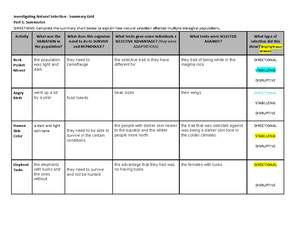 Bozeman Science Review - Biology I Mrs. Rea Name Score Cellular ...