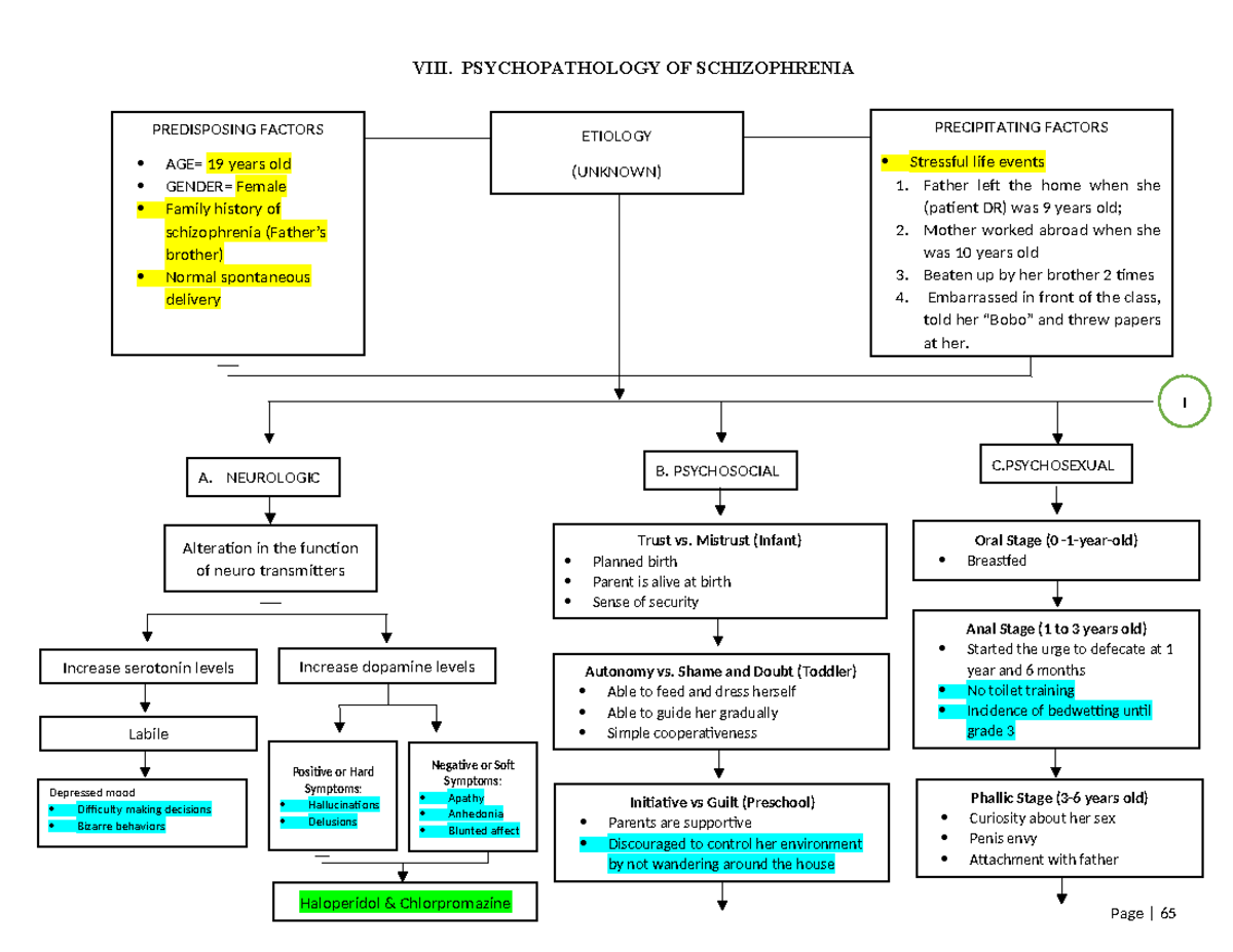 Psychopathology-of-Schizophrenia - VIII. PSYCHOPATHOLOGY OF ...
