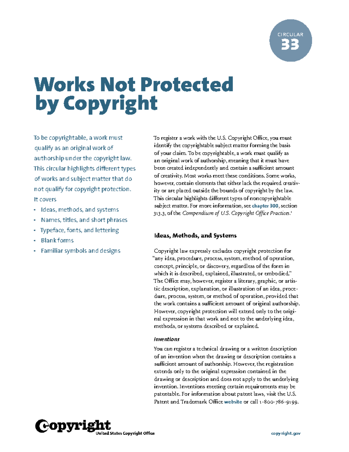 Copyright Rules 2014 - w copyright CIRCULAR 33 To register a work with ...