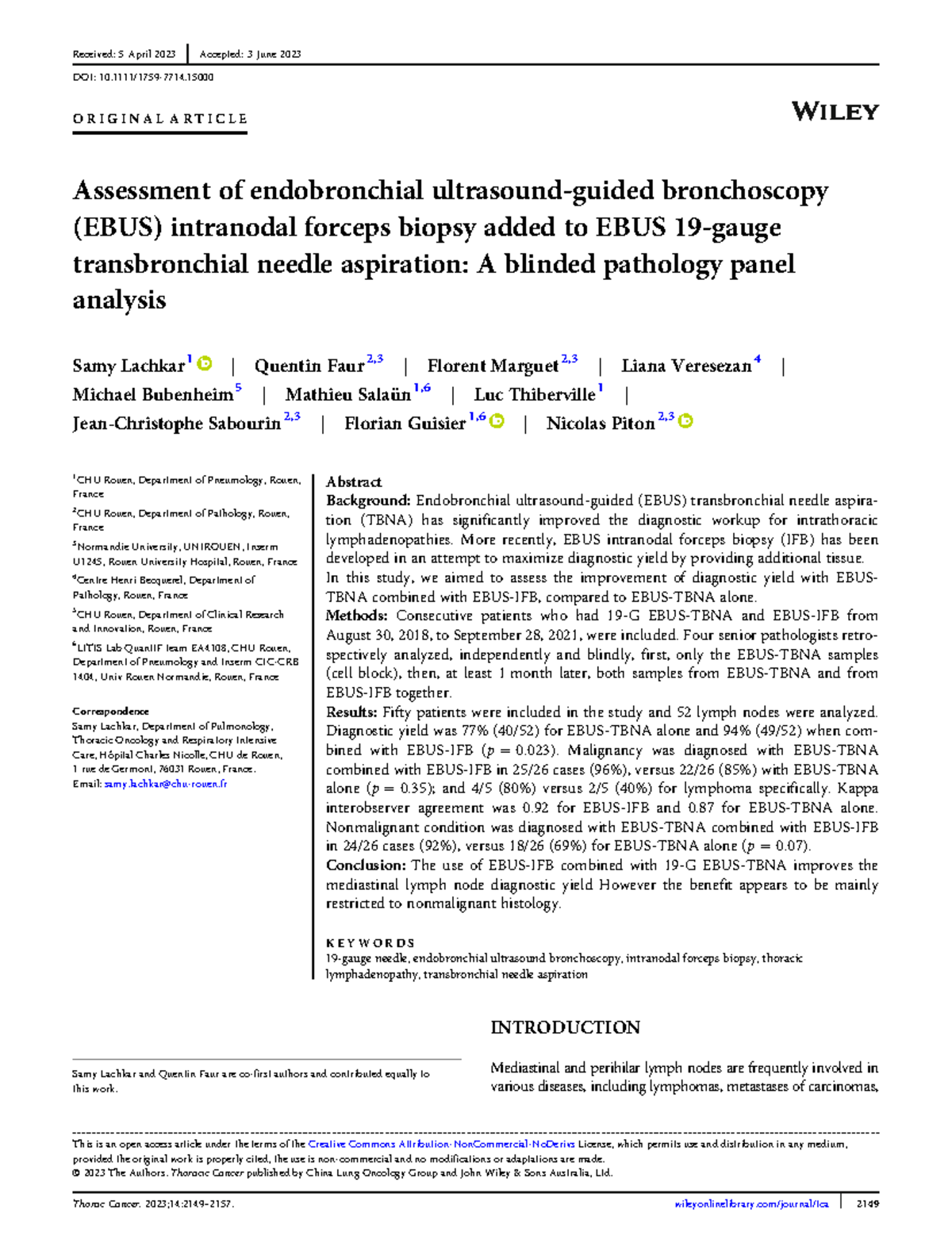 Bronch article 1 - O R I G I N A L A R T I C L E Assessment of ...