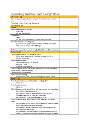 4D Mosce Neutropenic sepsis station - Scenario Role Foundation Year 1 ...