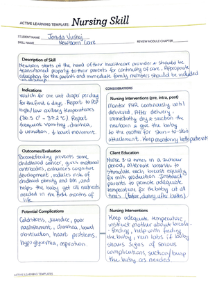 Rubella Med sheet pre clinical - ACTIVE LEARNING TEMPLATES Medication ...