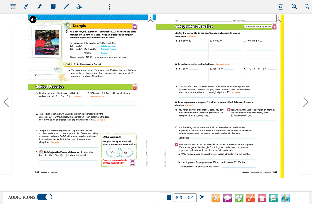 National Course 2 Student Edition 2 - Navigating to Page number 300 ...