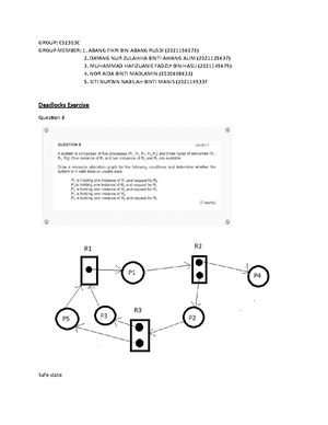 Tutorial 2 Answer - csc583 - Tutorial 2: Answer 1. Explain the ...