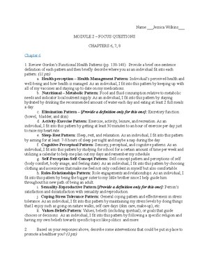 Module 6 Health Promotion Presentation Instructions 2021 - NURS 315 ...