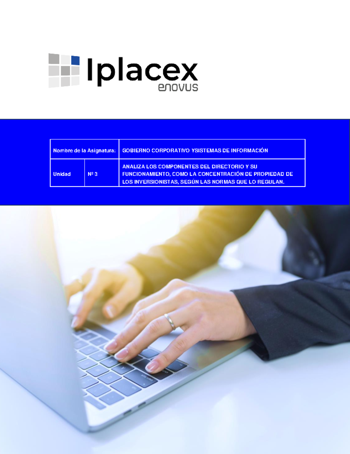 16. Gobierno Corporativo Ysistemas DE Información - iplacex Nombre de ...