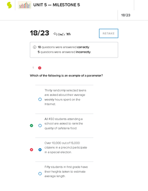 Unit 1 tutorials key principles of statistical methods - Unit 1 Tutorials: Key Principles of ...