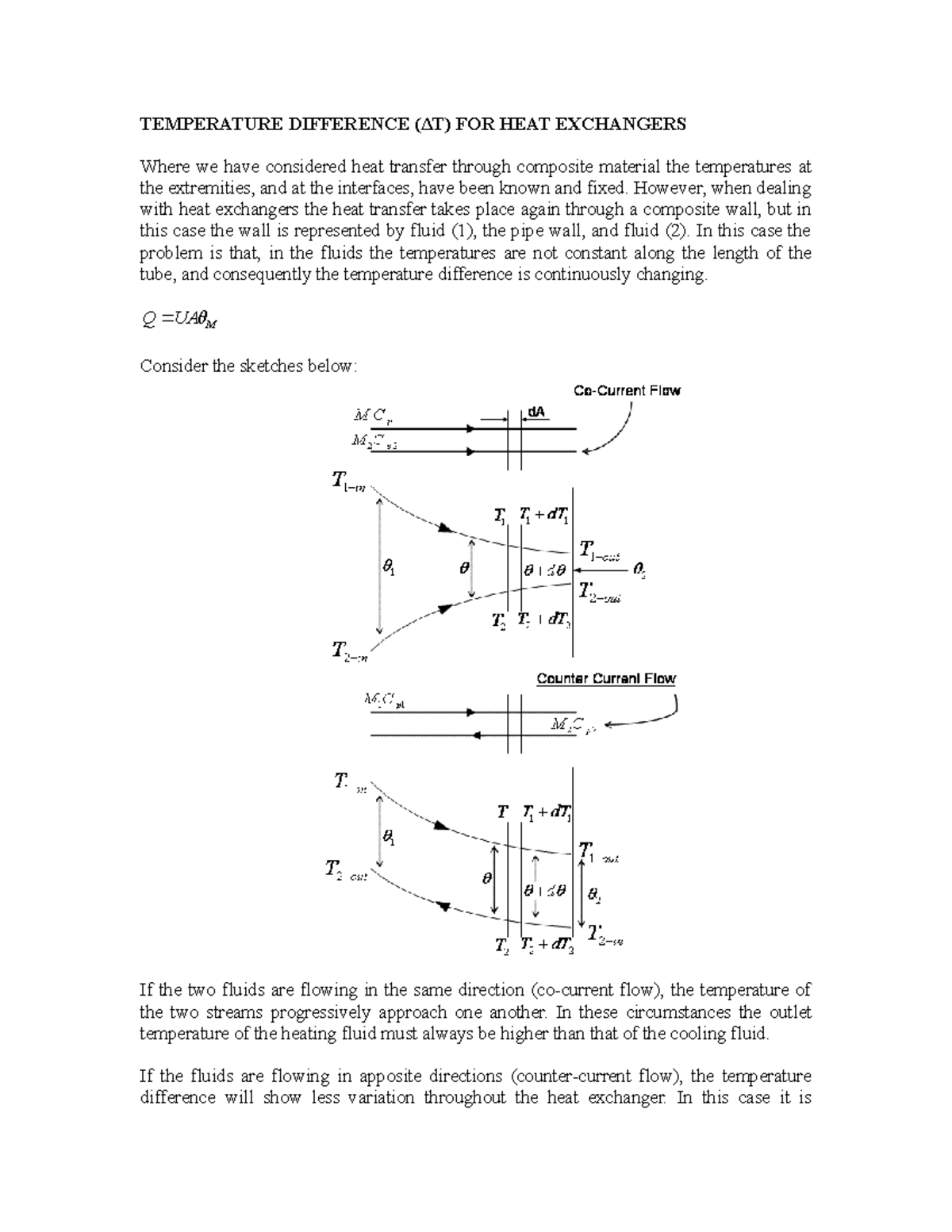 SECT 5 - Example questions - TEMPERATURE DIFFERENCE (ΔT) FOR HEAT ...