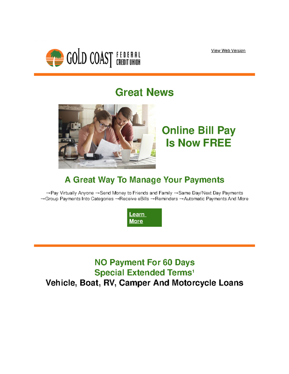 GCCU e-Lerts 7-5-19 - Manage Your Payments, Recreational Loans, New ...