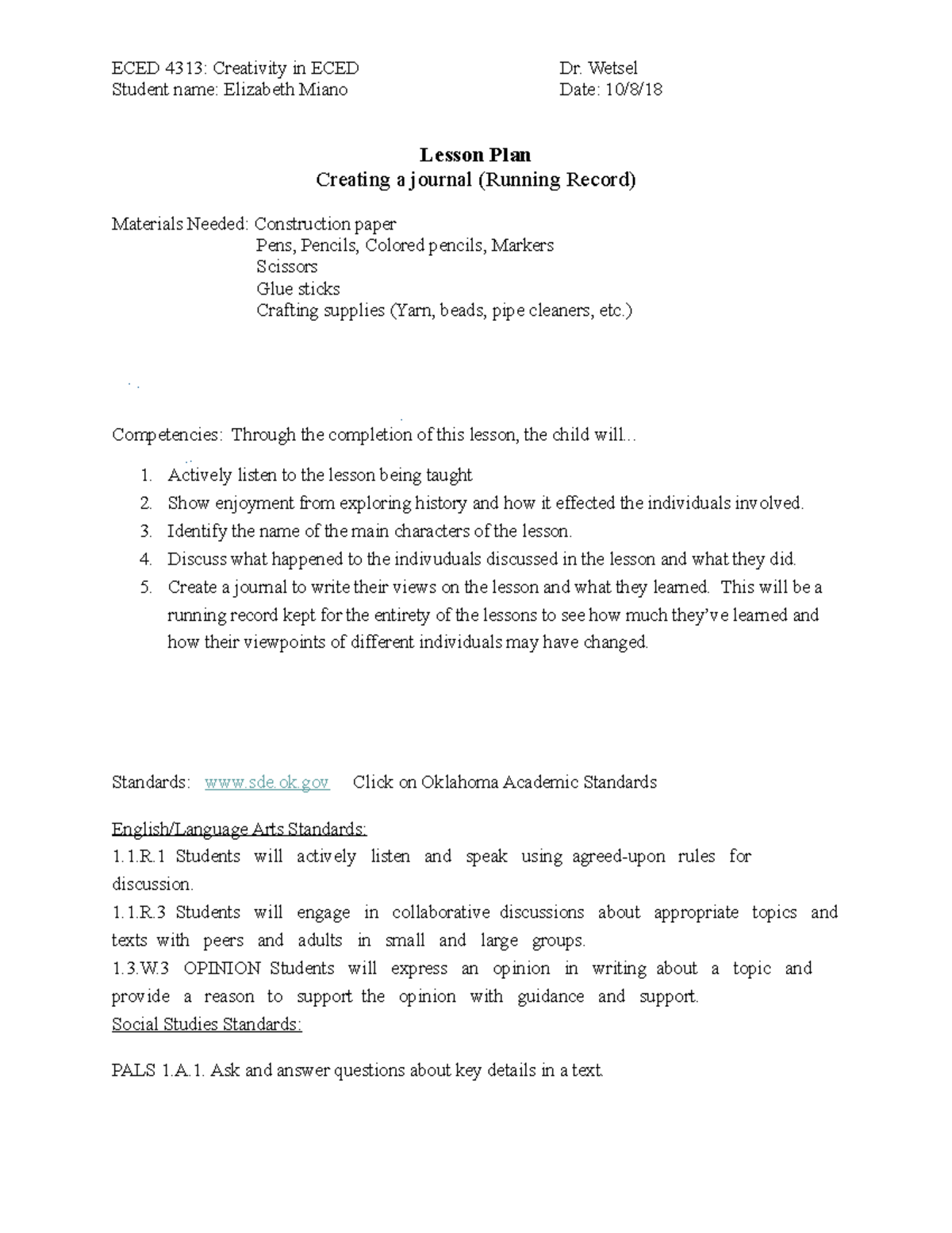 Big C lesson plan 2 - Notes and assignment for the "Big C" project ...