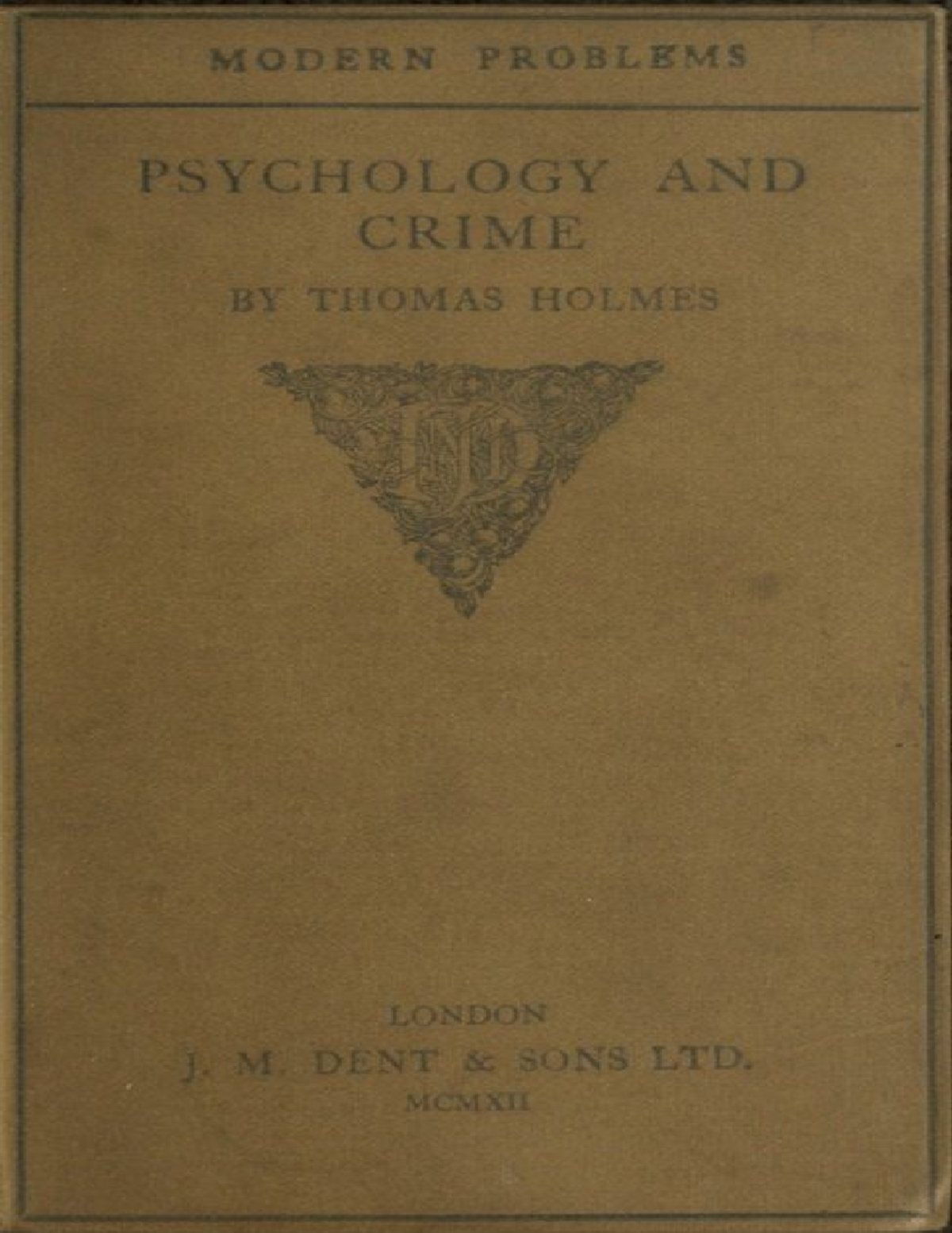 Psychology-and-Crime - The Project Gutenberg EBook of Psychology and ...